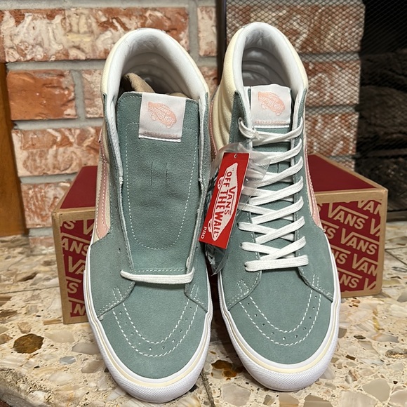 Vans | Shoes | Vans Skate Hi Pro Washout Blue Antique | Poshmark